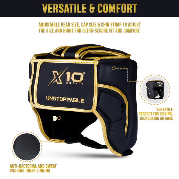 XTEN SPORTS UNSTOPPABLE BOXING HEADGUARD - XTENSPORTSLTD